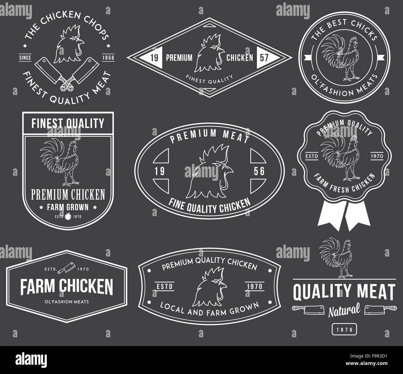 Fine food finest Stock Vector Images - Alamy