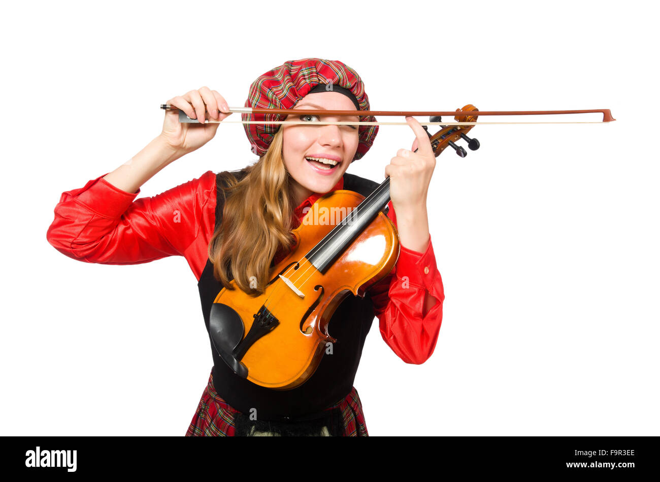Musical violin irish fiddler celtic hi-res stock photography and images ...