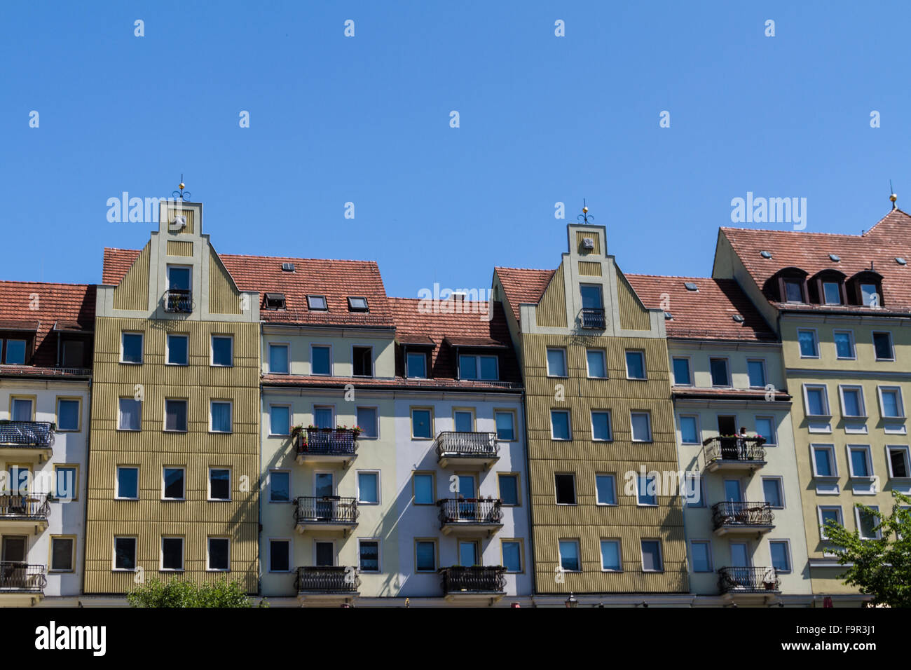 Row of Buildings in Berlin, Germany Stock Photo - Alamy