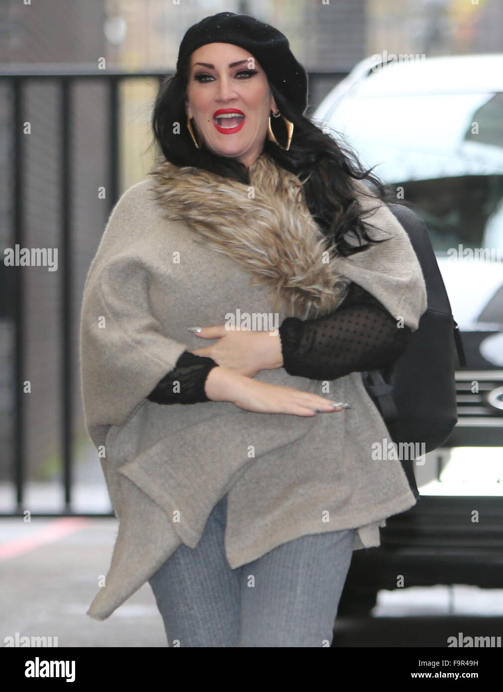 Michelle Visage outside ITV Studios Featuring: Michelle Visage Where ...