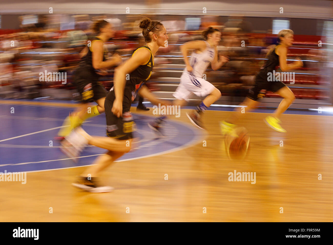 Basket ball game Stock Photo - Alamy