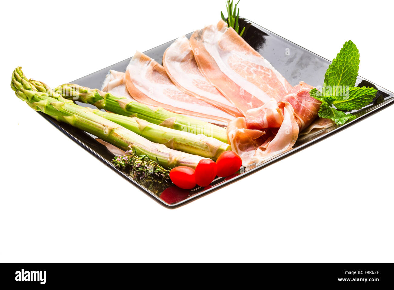 Spanish ham - Hamon Stock Photo - Alamy