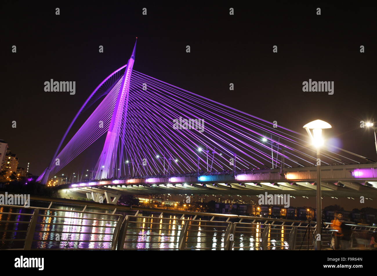 Seri Wawasan Bridge Putrajaya Malaysia High Resolution Stock ...