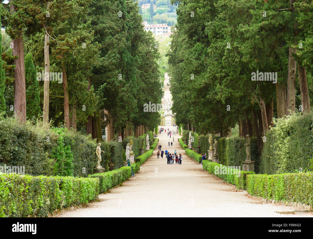 Florence boboli gardens spring hi-res stock photography and images - Alamy