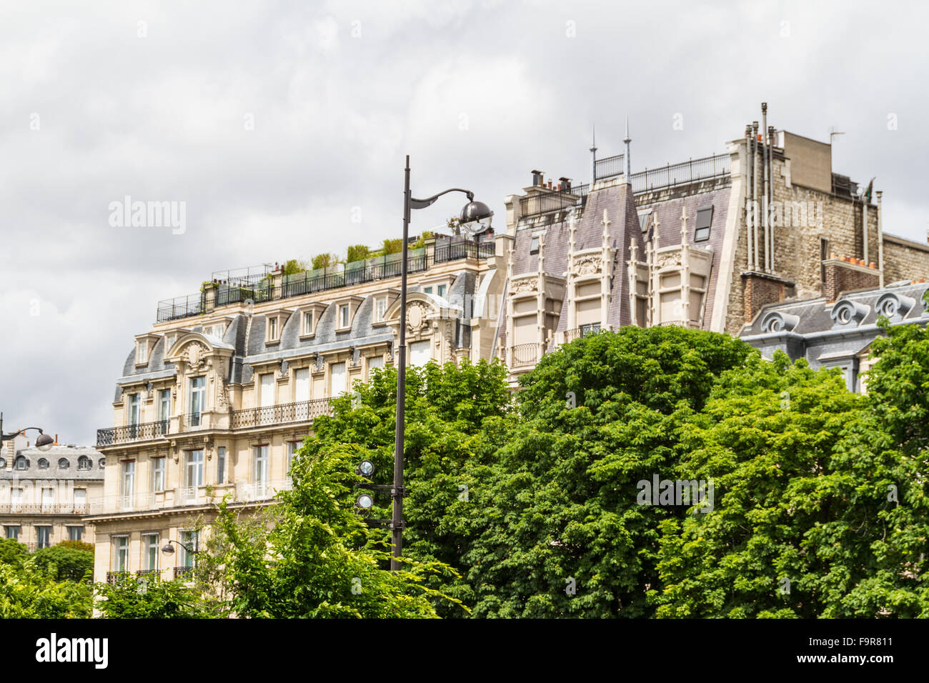 beautiful Parisian streets view paris,france Europe Stock Photo - Alamy
