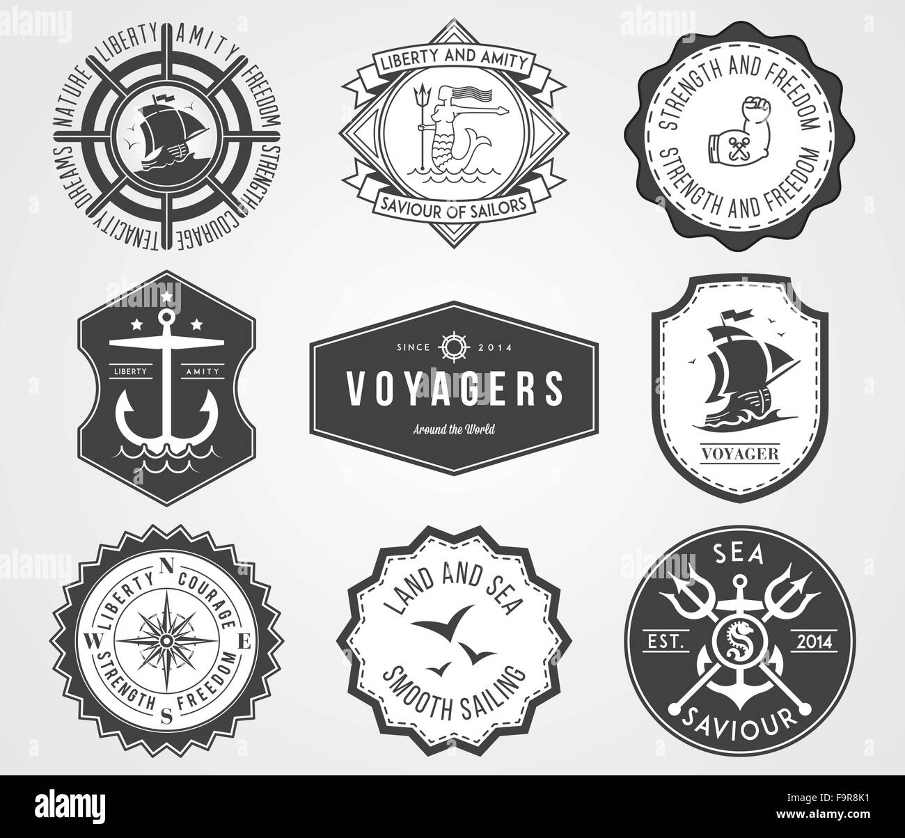 Ship badges hi-res stock photography and images - Alamy