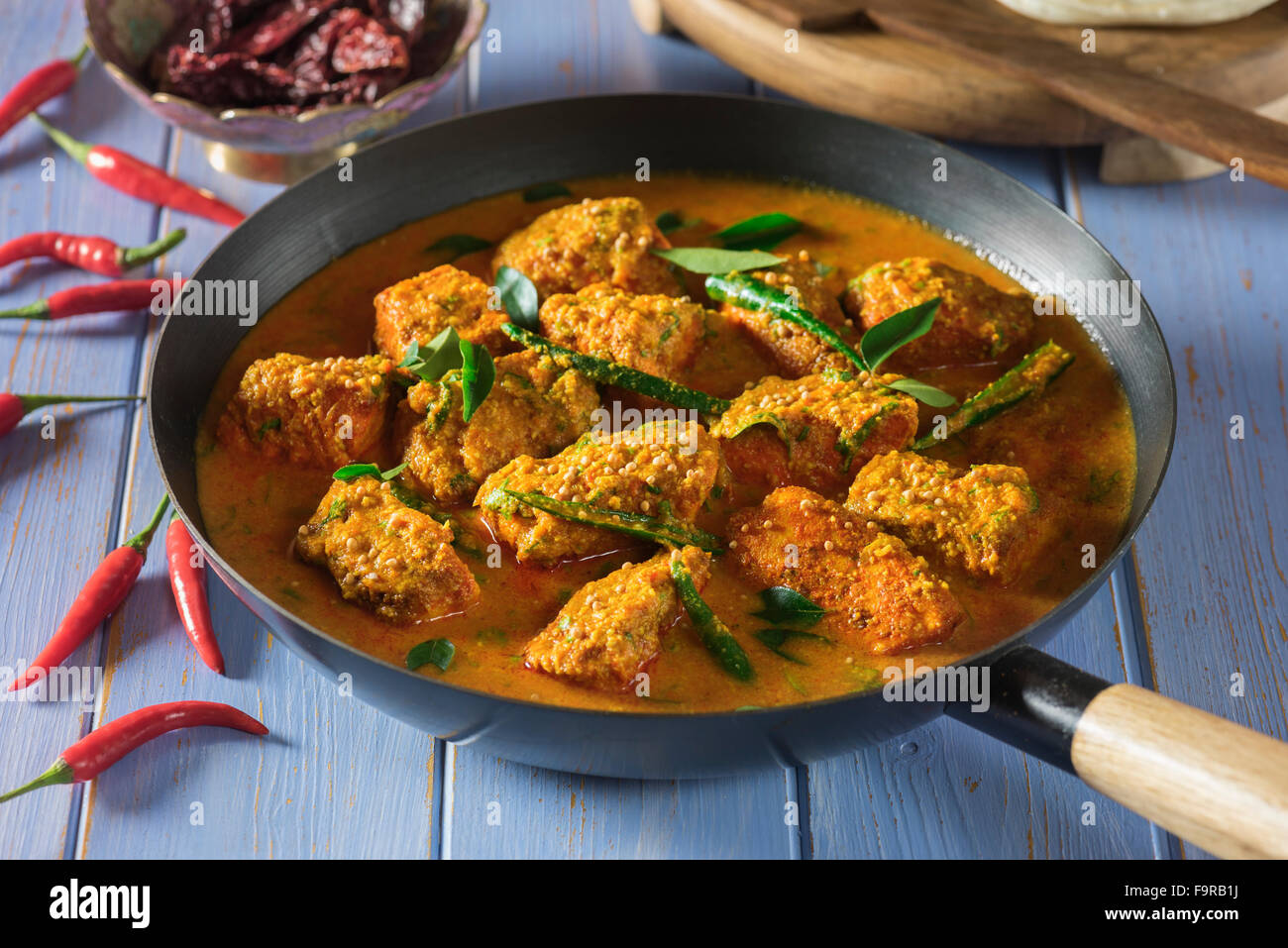 Malabar fish curry. India Food Stock Photo - Alamy