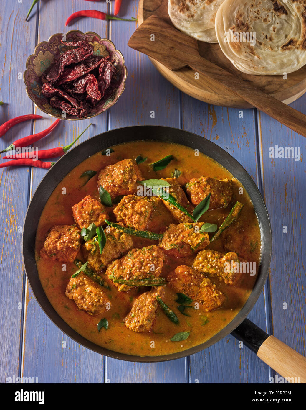 Malabar fish curry. India Food Stock Photo - Alamy