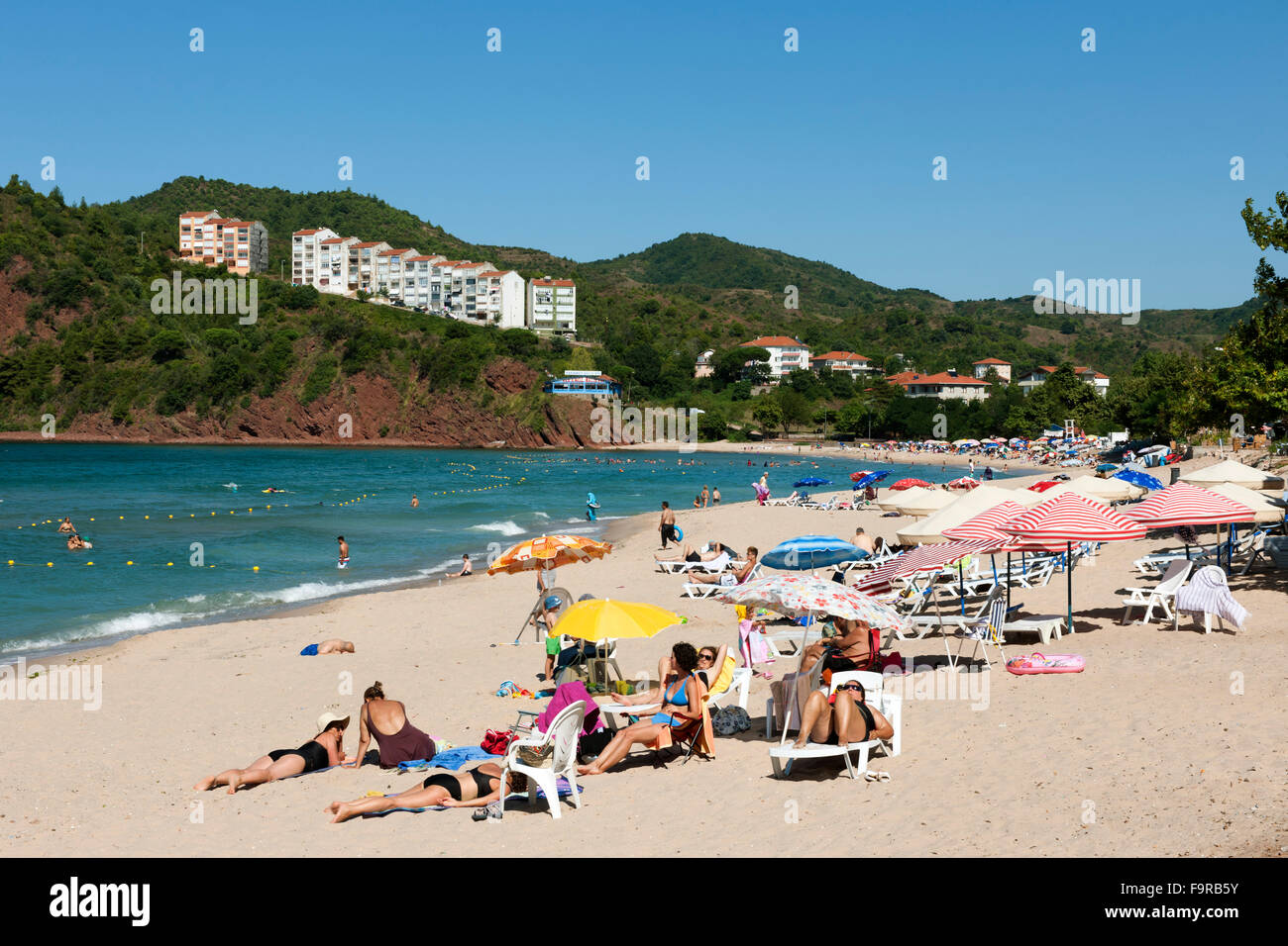 Türkei, westliche Schwarzmeerküste, Cakraz östlich von Amasra Stock ...