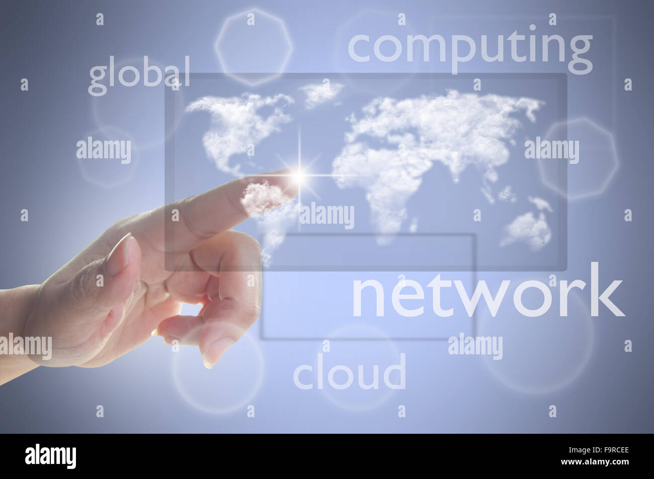 Cloud computing concept Stock Photo - Alamy