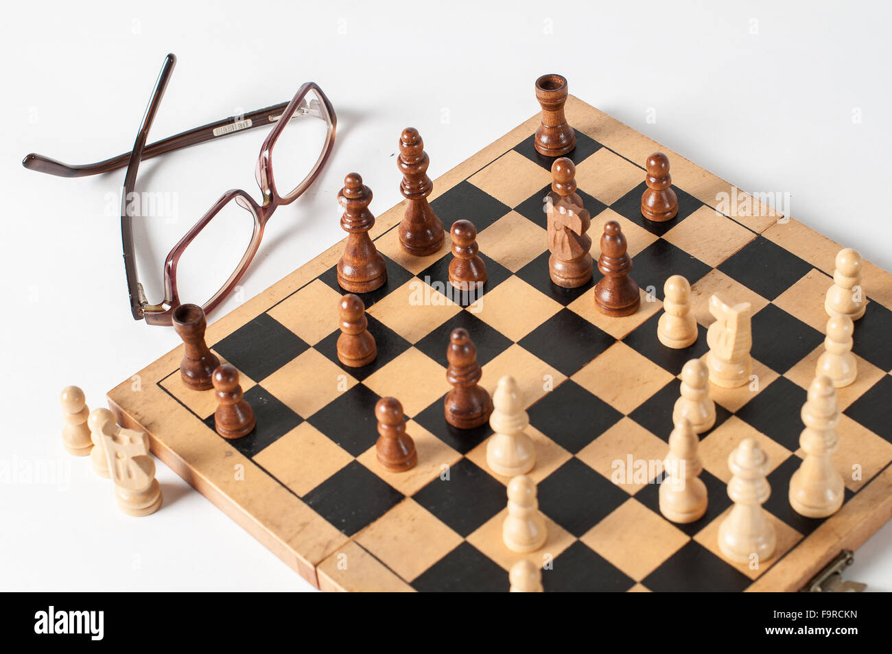 Figure chess players hi-res stock photography and images - Alamy