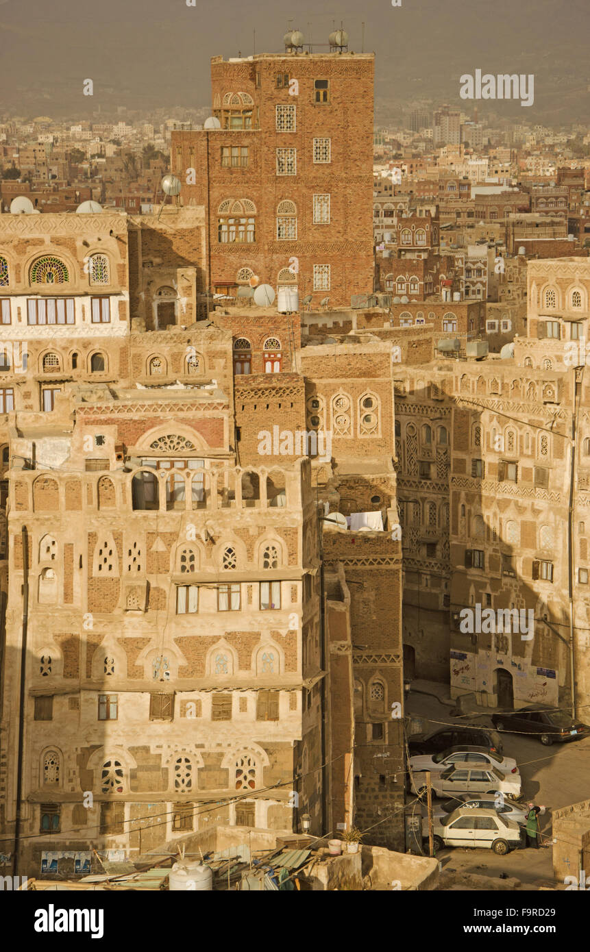 The Old City of Sana'a, the oldest continuously inhabited and populated ...