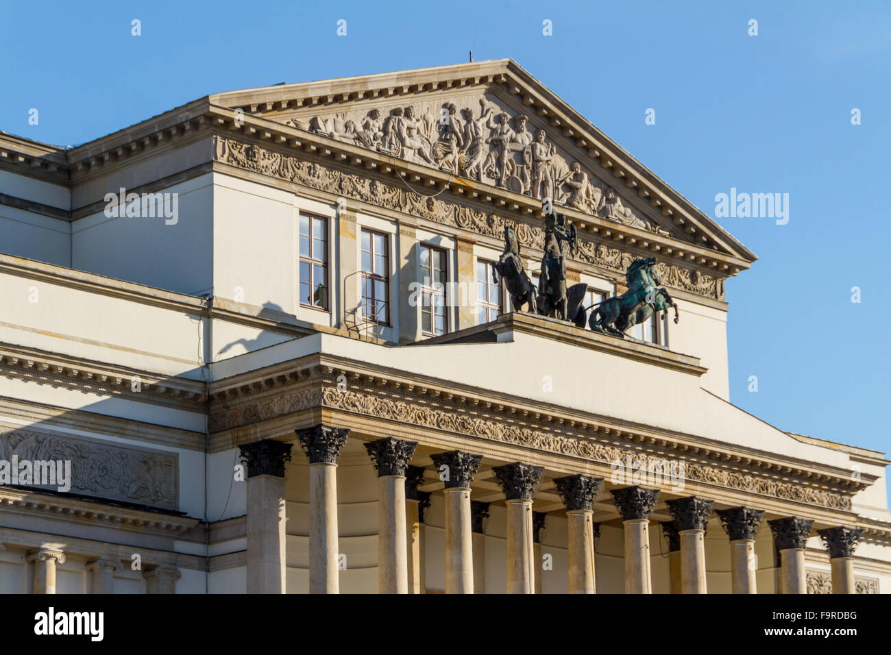 Warsaw, Poland - National Opera House and National Theatre building ...