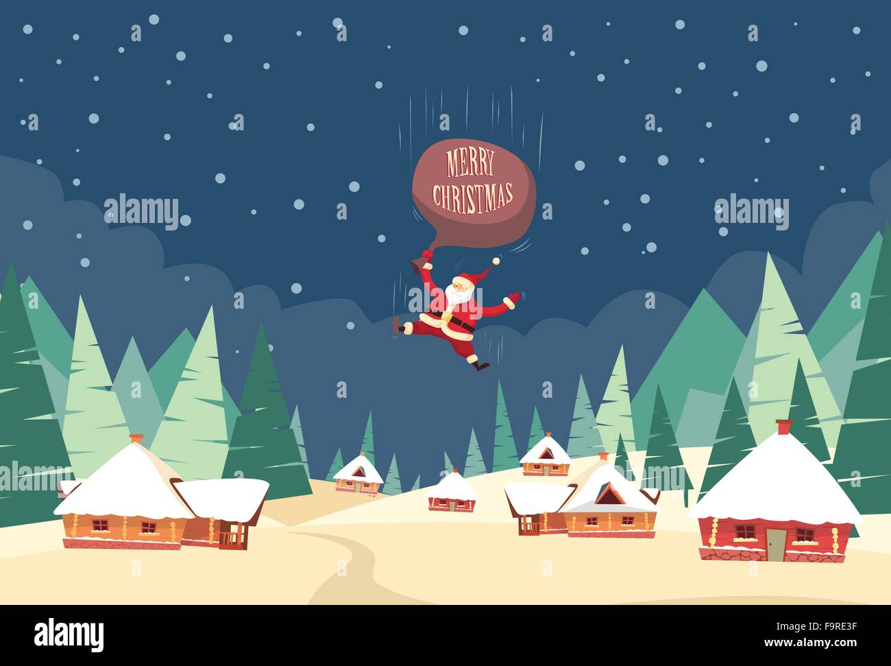 Down house night Stock Vector Images - Alamy