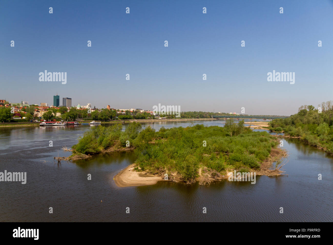 river Wisla, Warsaw, Poland Stock Photo - Alamy
