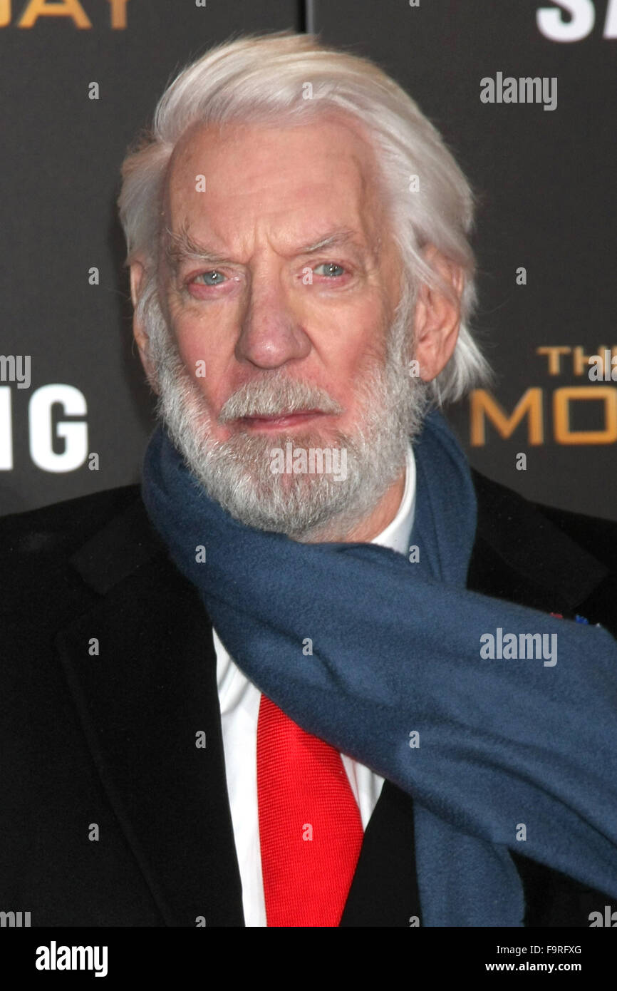 The Hunger Games Mockingjay Part 2 LA Premiere Featuring: Donald ...