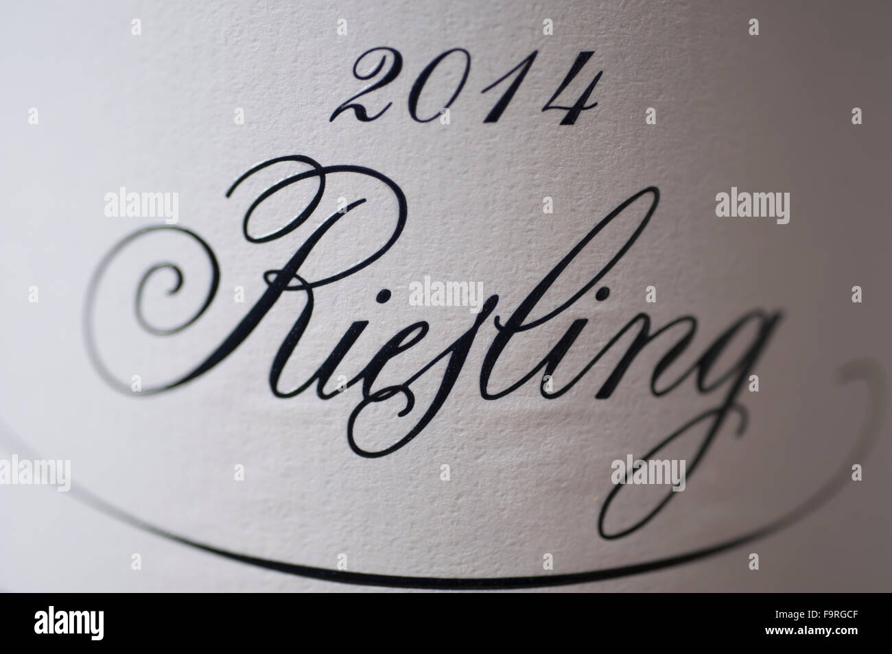 German riesling wine label hi-res stock photography and images - Alamy
