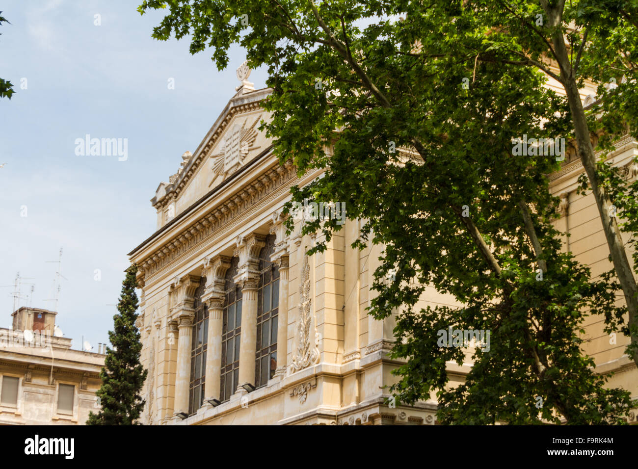 Rome, Italy. Typical architectural details of the old city Stock Photo ...