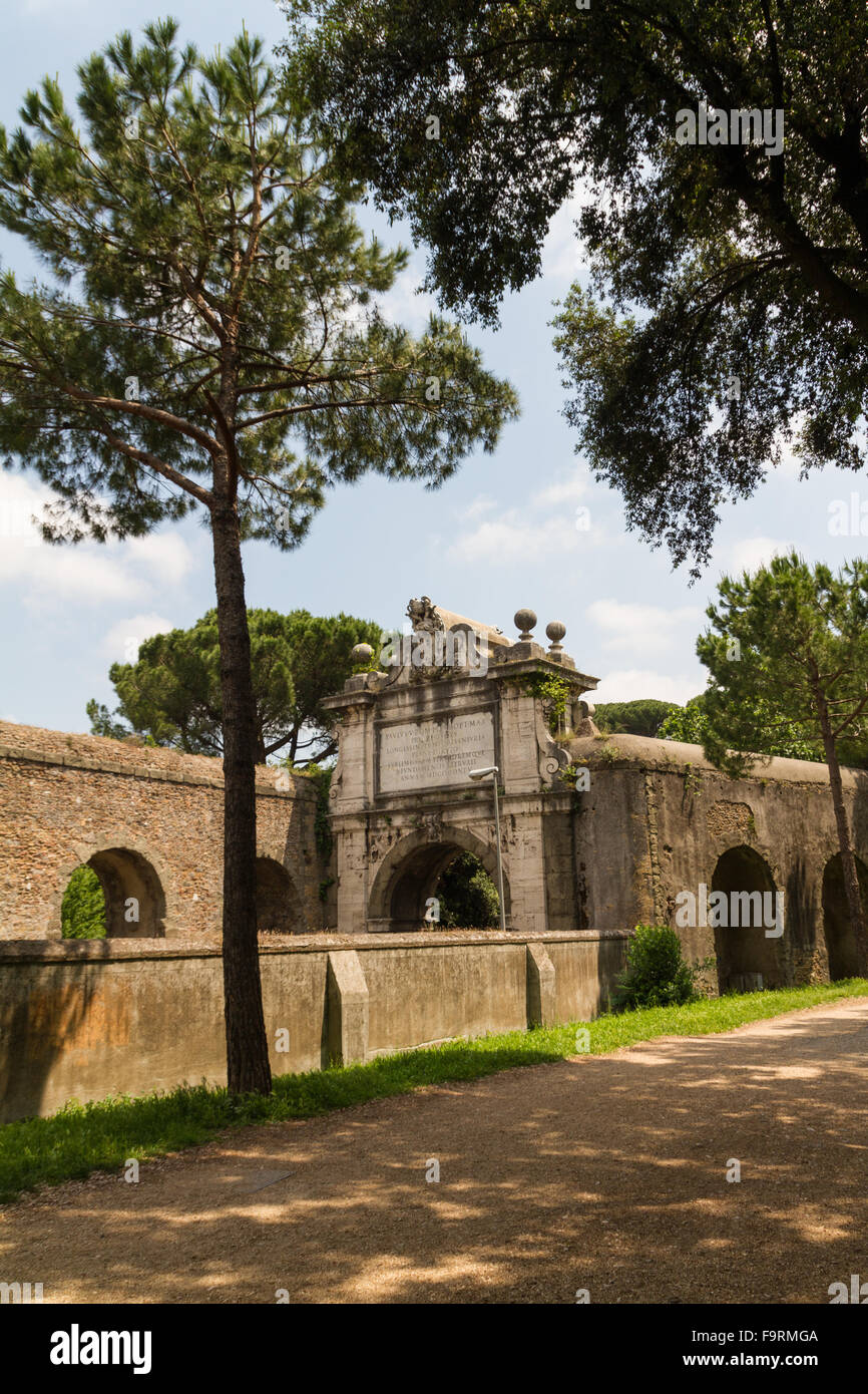 Rome, Italy. Typical architectural details of the old city Stock Photo ...