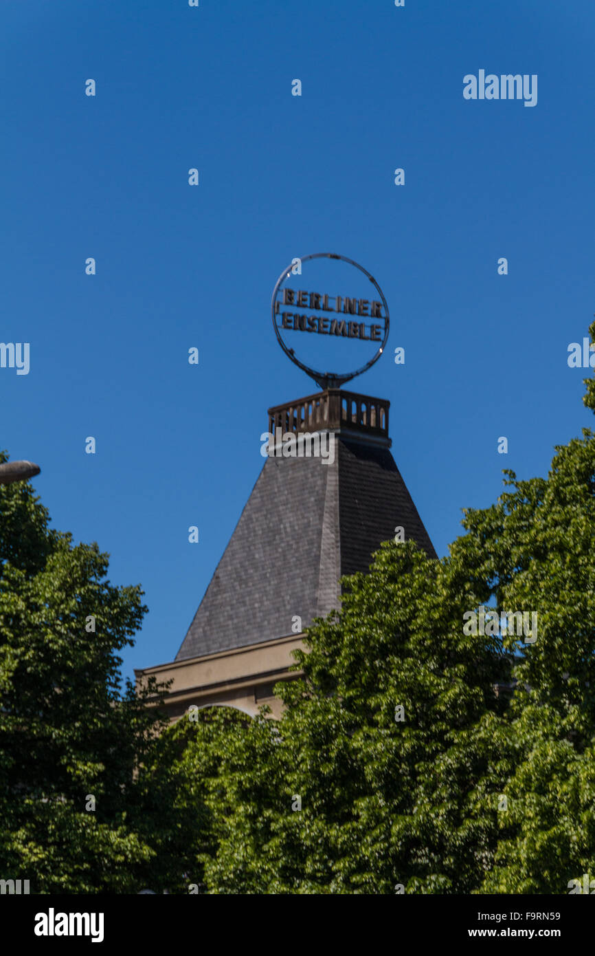 aerial view of central Berlin Stock Photo - Alamy