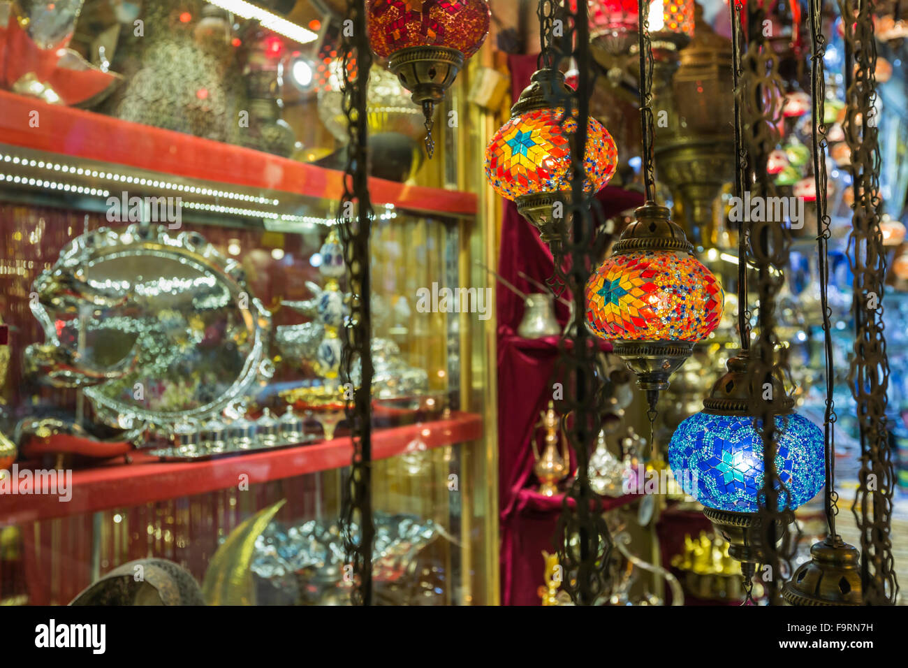 Lamps on the grand bazaar market hi-res stock photography and images ...