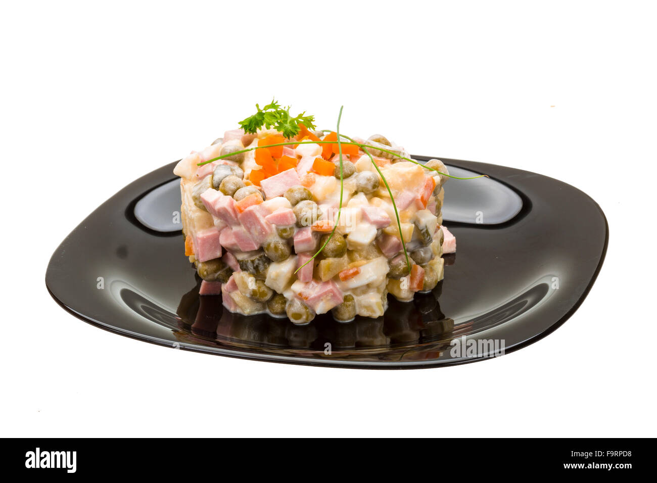 Traditional russian cold vegetables Cut Out Stock Images & Pictures - Alamy