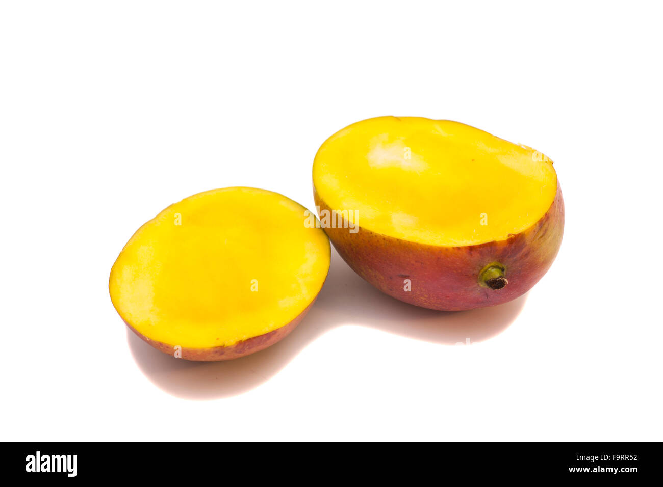 Mango fruit isolated on white background Stock Photo - Alamy