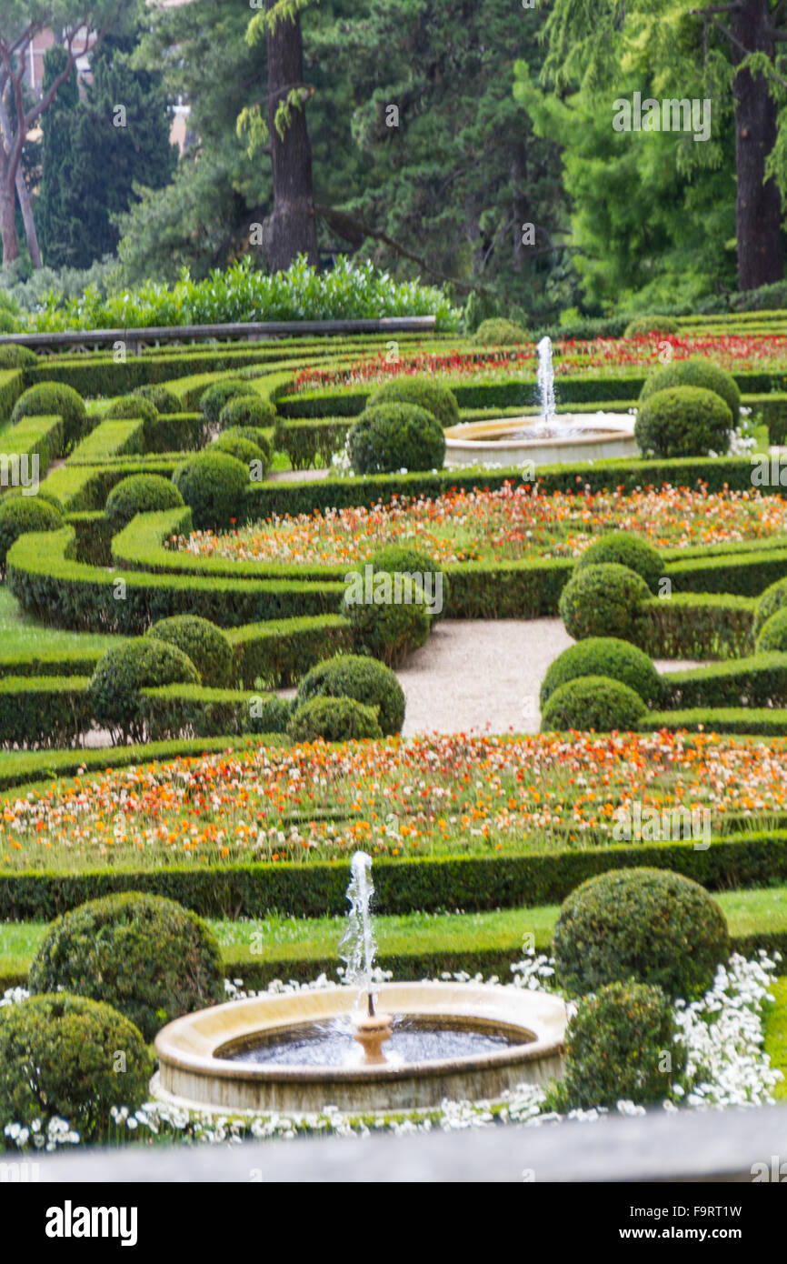 Vatican Gardens, Rome Stock Photo - Alamy