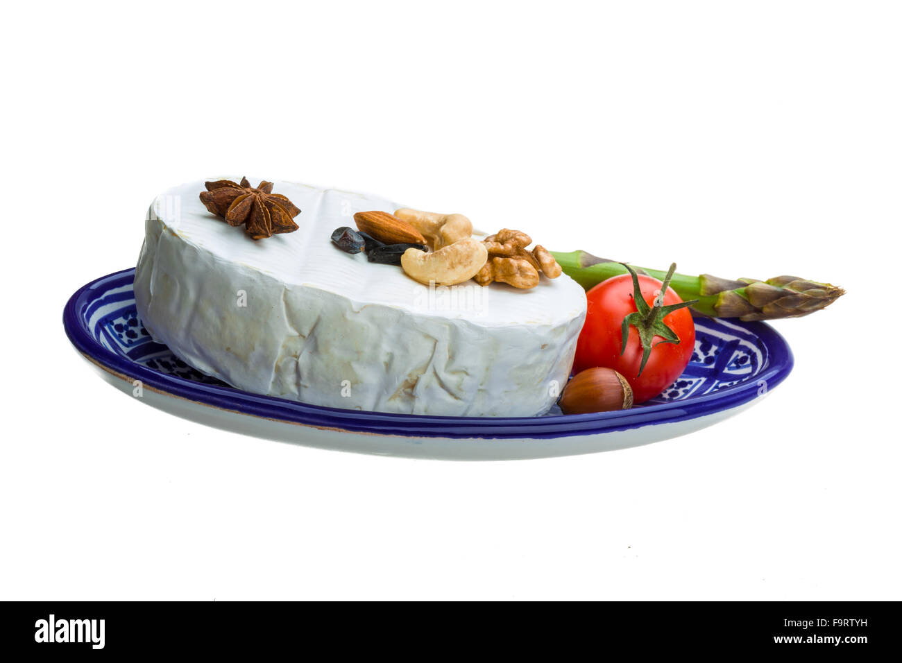 Fresh soft brie cheese Stock Photo - Alamy