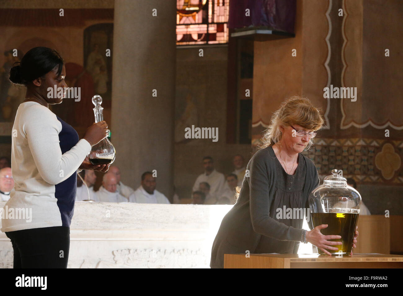 Holy oil catholic hi-res stock photography and images - Alamy