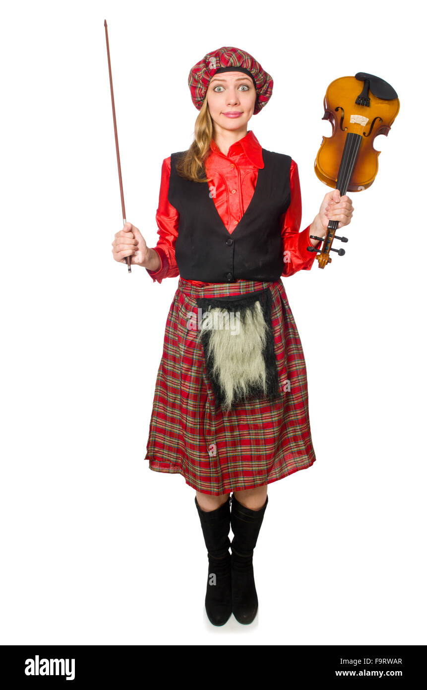 Musical violin irish fiddler celtic hi-res stock photography and images ...