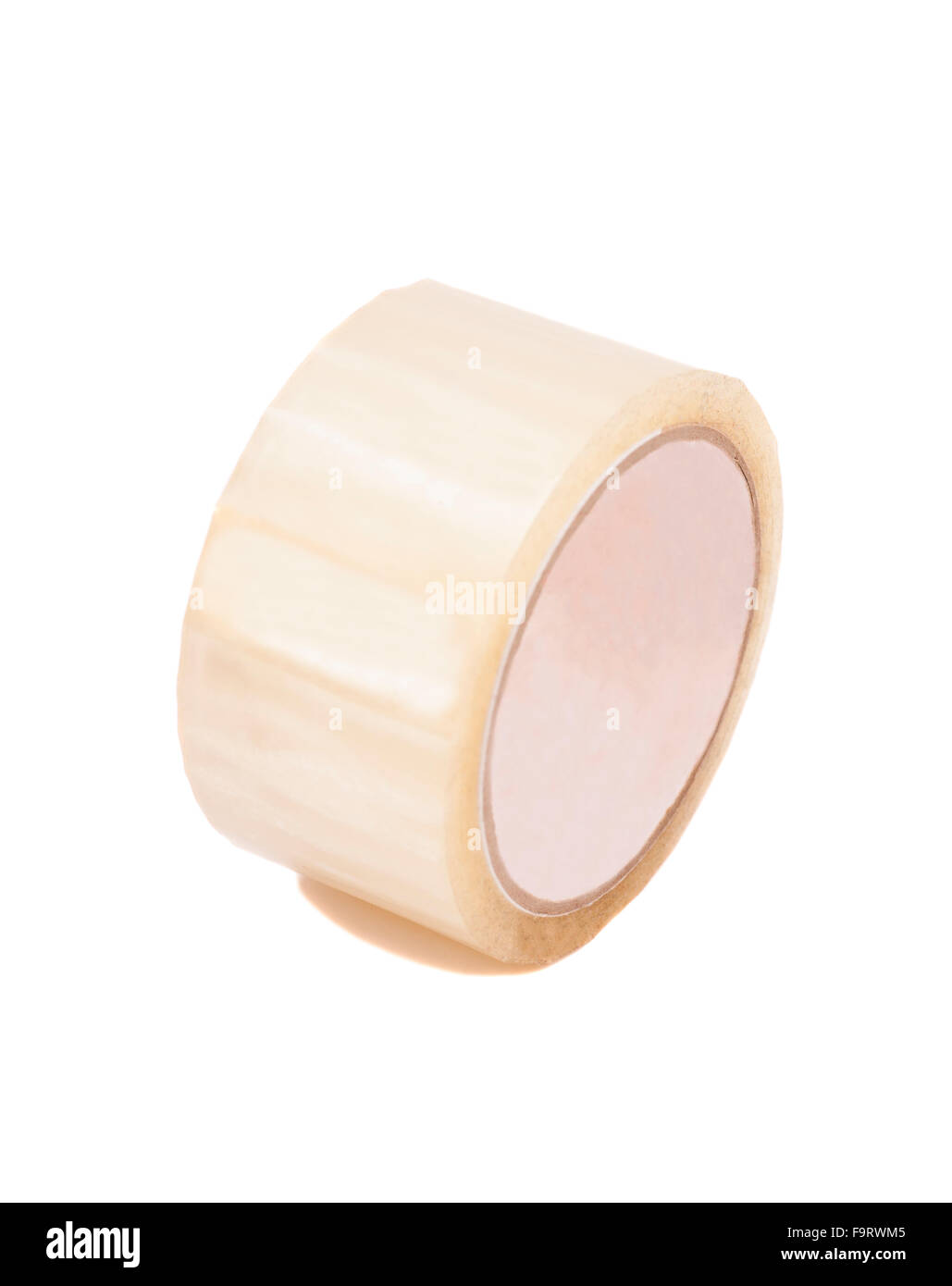 Roll of clear transparent sticky tape isolated on white Stock Photo - Alamy