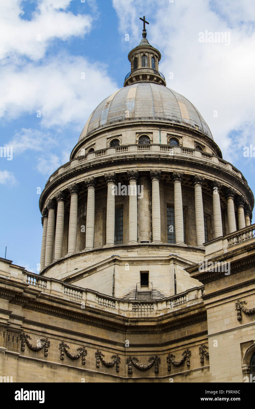The Pantheon building in Paris Stock Photo - Alamy