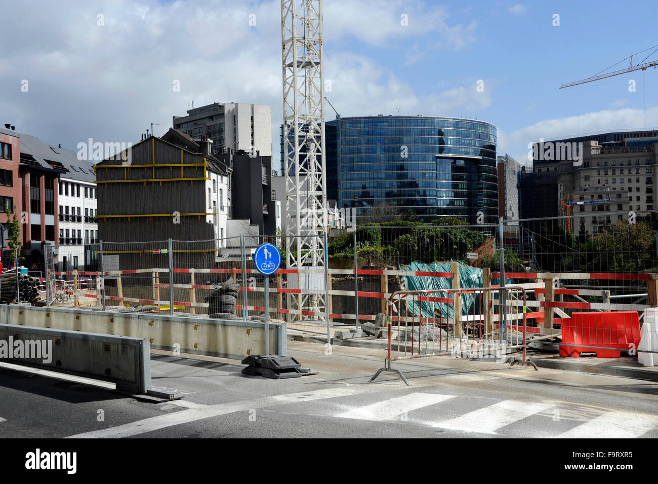 Bruxelles europe quarter hi-res stock photography and images - Alamy