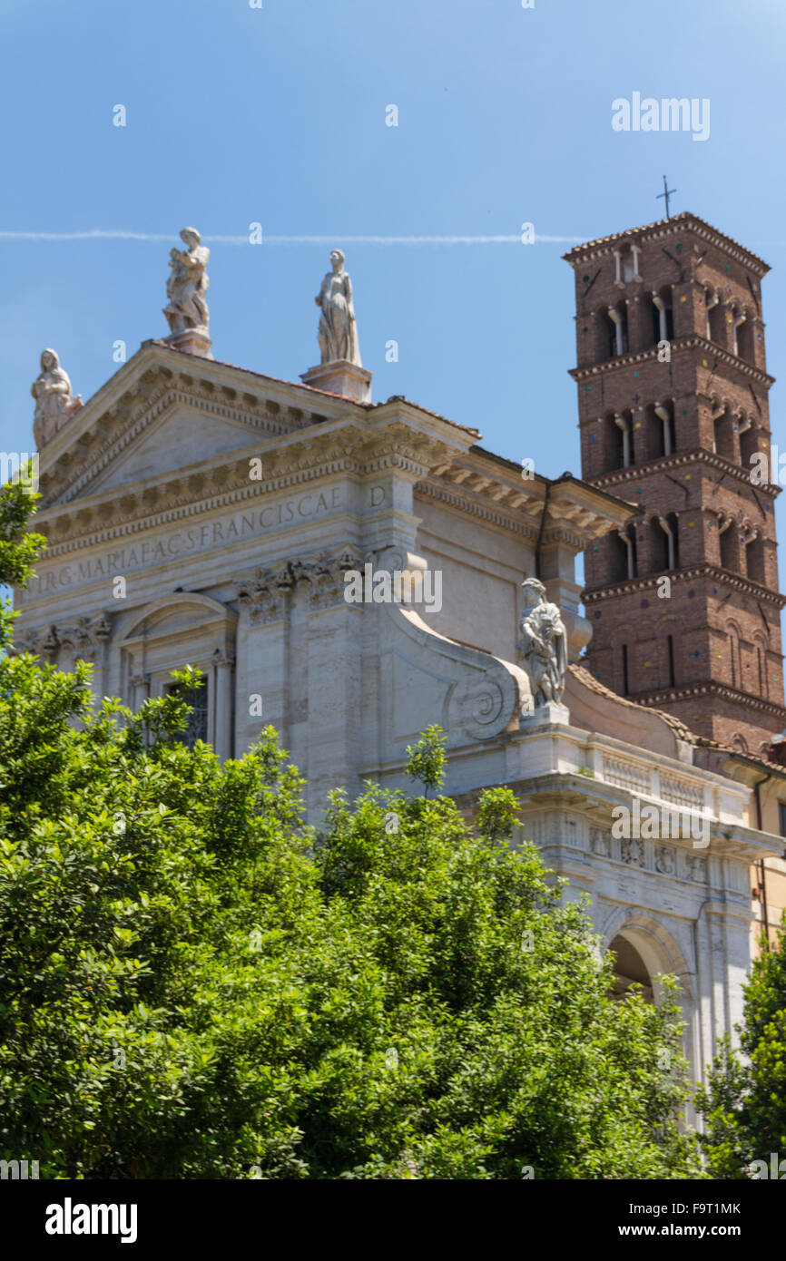 Great church in center of Rome, Italy Stock Photo - Alamy