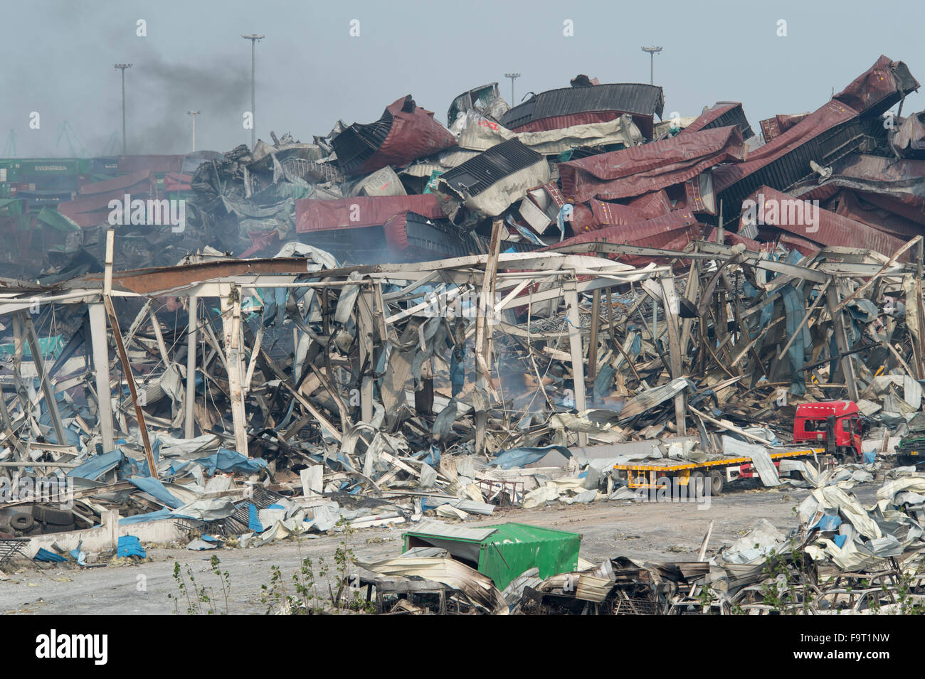 Tianjin explosion hi-res stock photography and images - Alamy
