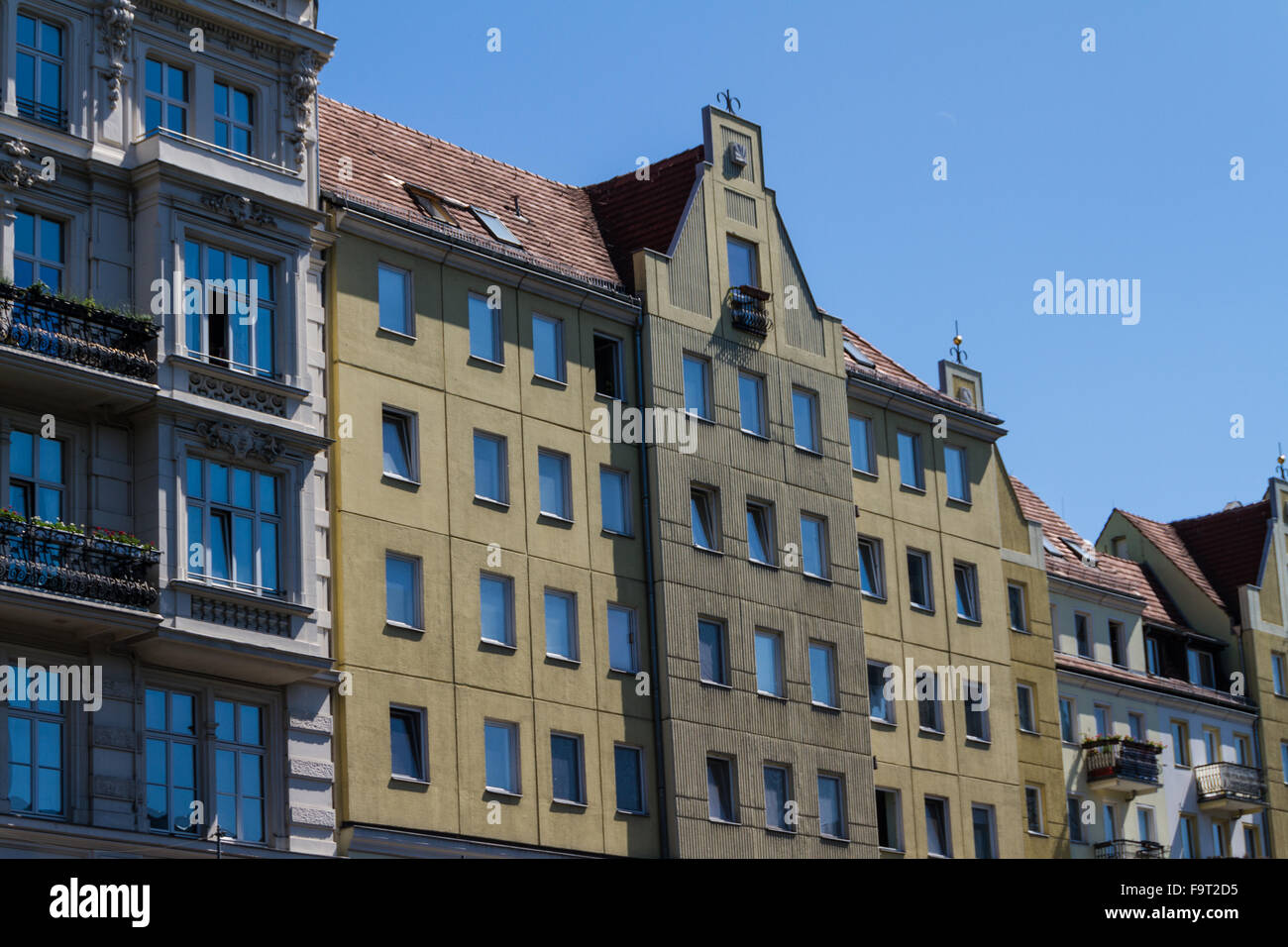Row of Buildings in Berlin, Germany Stock Photo - Alamy
