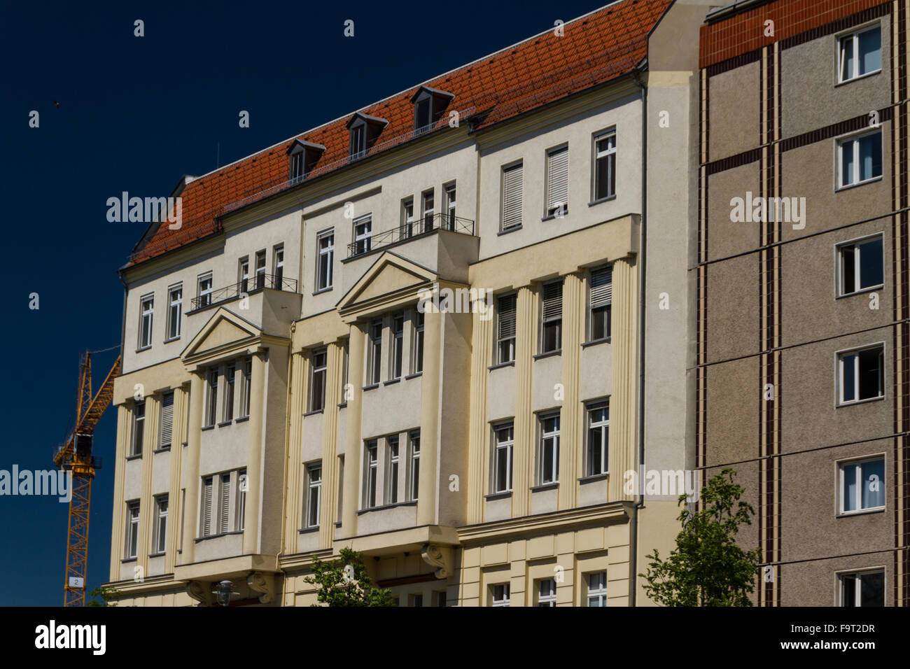 Row of Buildings in Berlin, Germany Stock Photo - Alamy