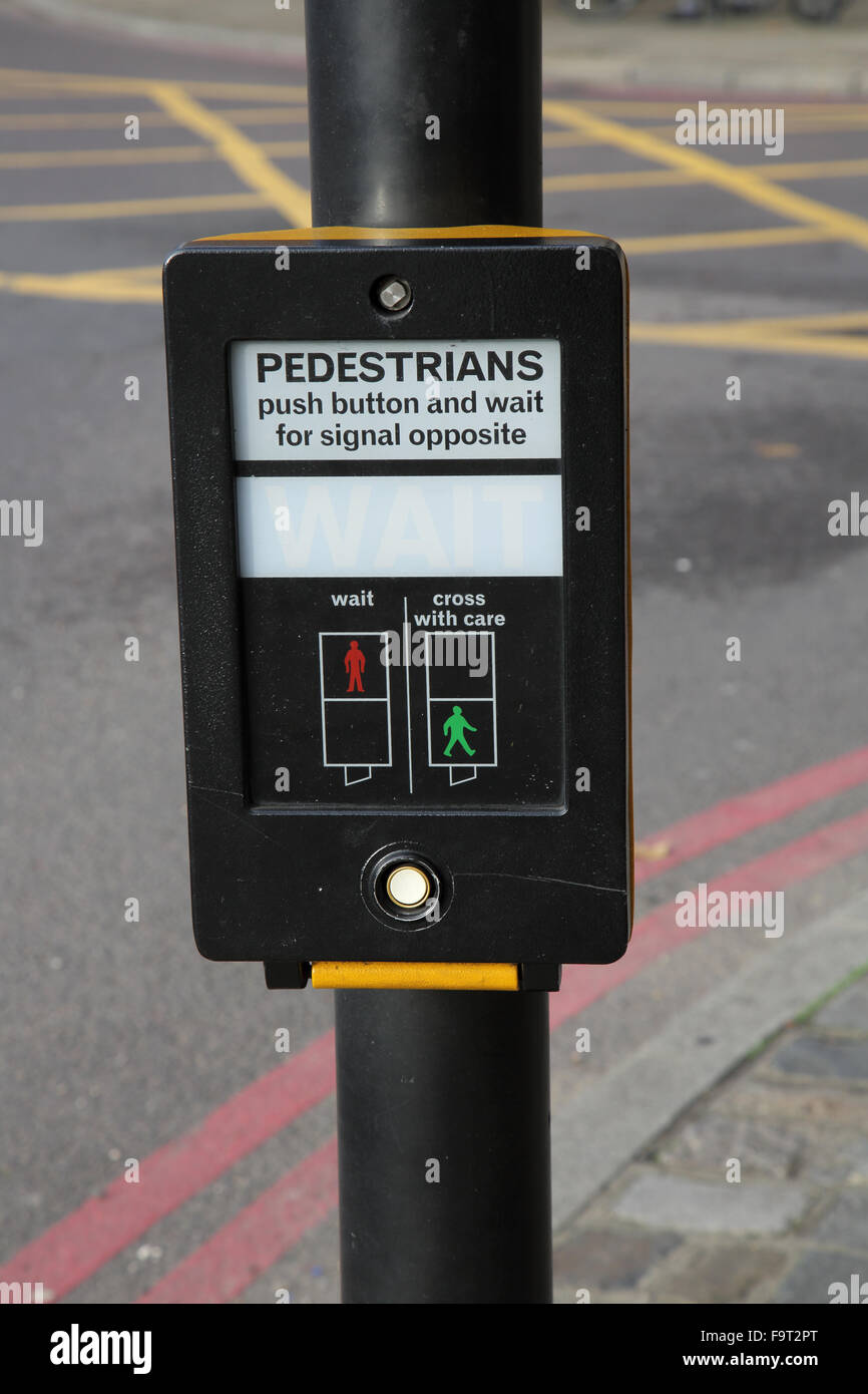 pedestrian crossing control point Stock Photo - Alamy