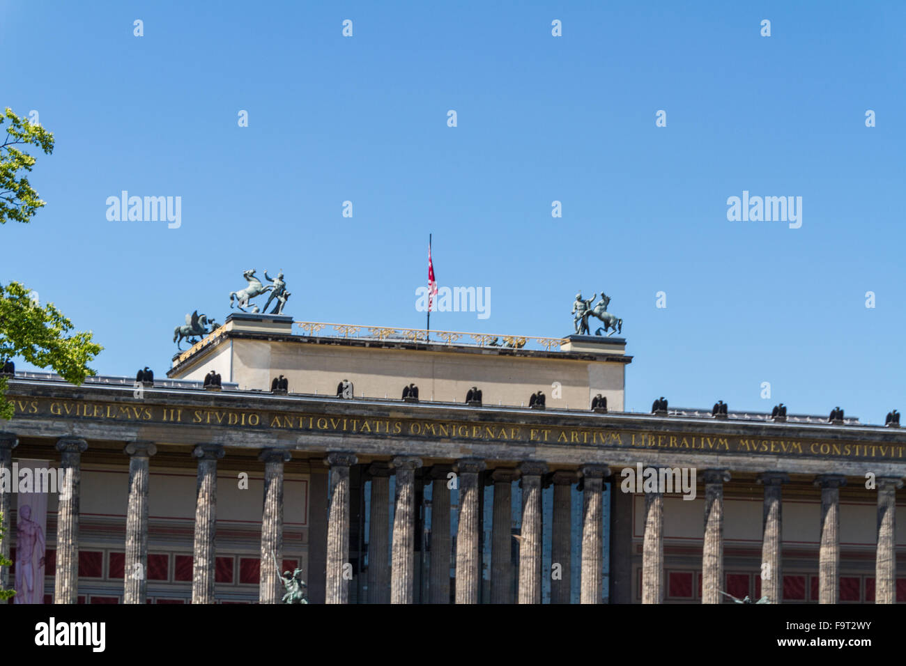 aerial view of central Berlin Stock Photo - Alamy