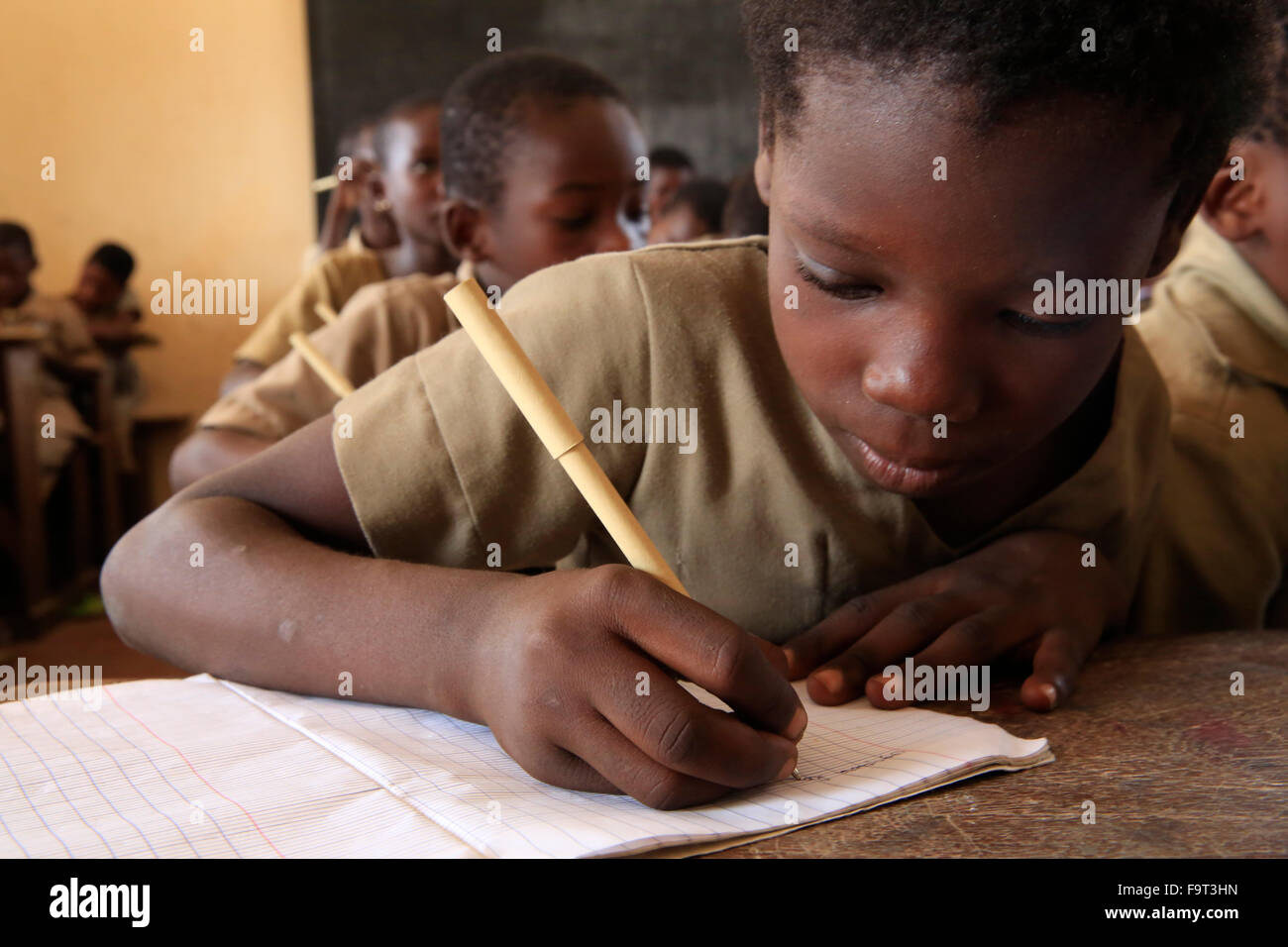 African primary school Stock Photo - Alamy