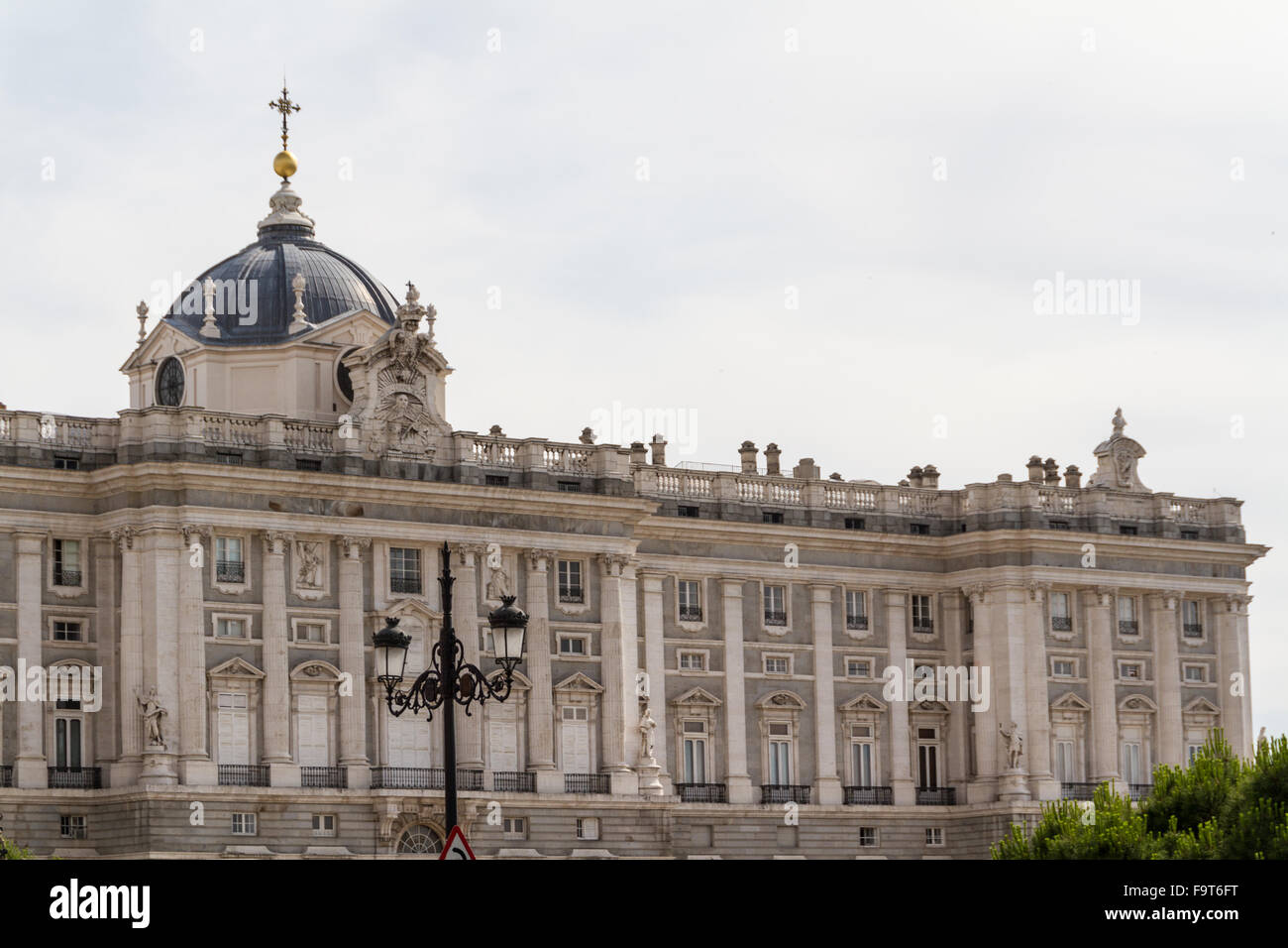 Royal Palace at Madrid Spain - architecture background Stock Photo - Alamy