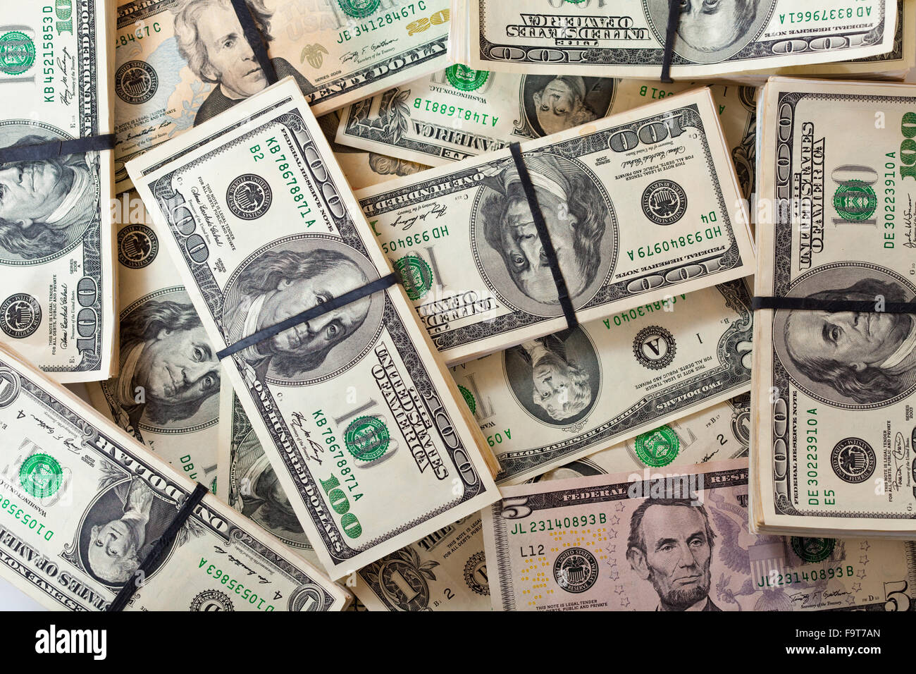 background of many US dollars banknotes Stock Photo - Alamy