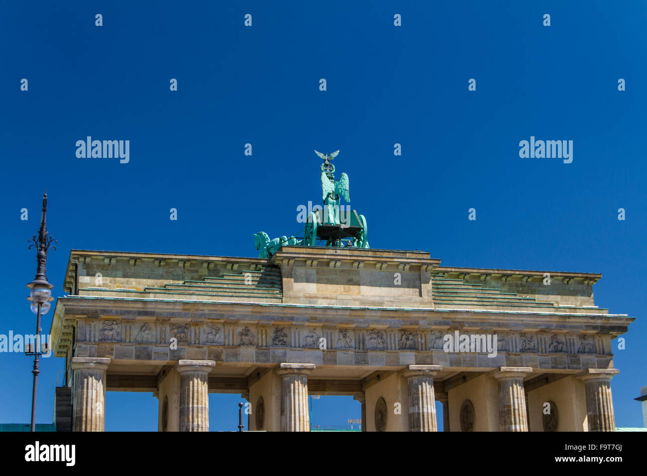 The Brandenburger Tor (Brandenburg Gate) is the ancient gateway to ...