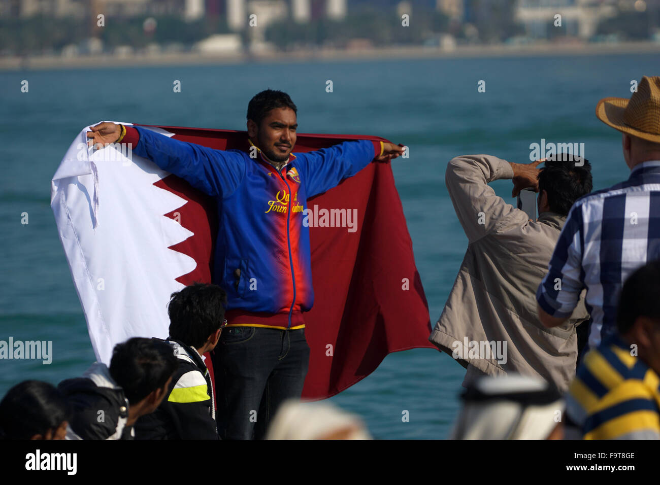 Qatari people celebrate hi-res stock photography and images - Alamy