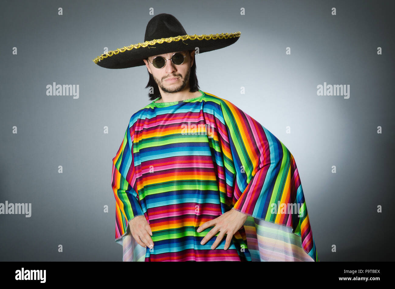 Wearing mexican charro hat hi-res stock photography and images - Alamy