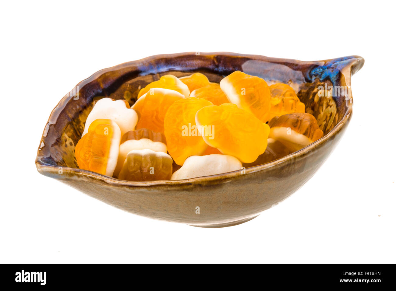 Pile yellow sugary jelly hi-res stock photography and images - Alamy