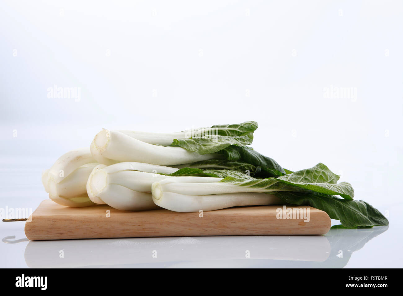 pak choy (chinese cabbage) isolated on white Stock Photo - Alamy