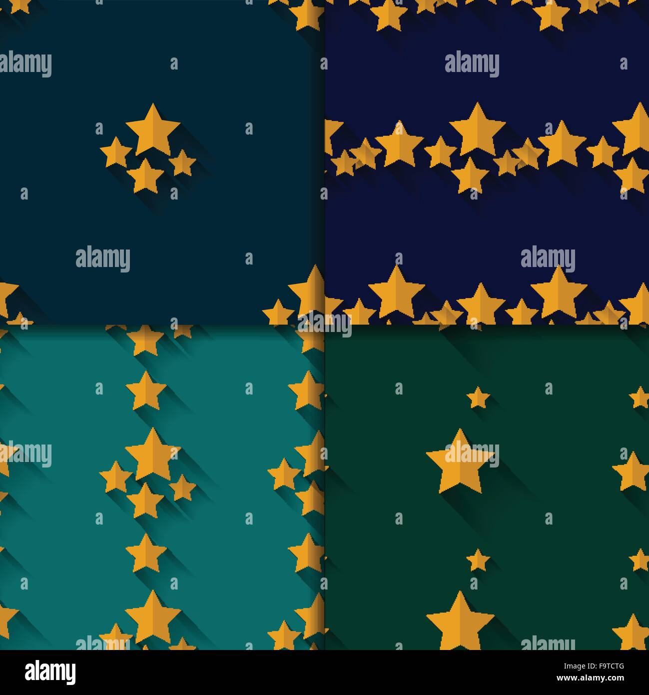 Seamless starry patterns Stock Vector Image & Art - Alamy