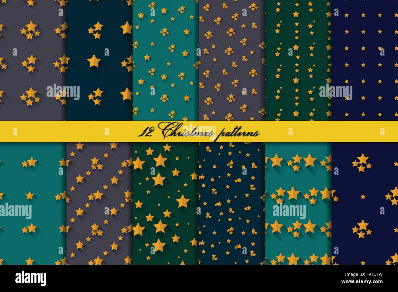 Seamless starry patterns Stock Vector Image & Art - Alamy